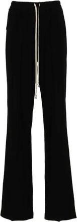 Rick Owens Femme, Pantalons, Noir, Taille: 38 FR Dietrich Drawstring Pantalons
