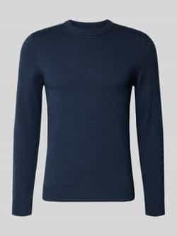 Mc Neal Strickpullover aus Baumwoll-Kaschmir-Mix mit Rundhalsausschnitt