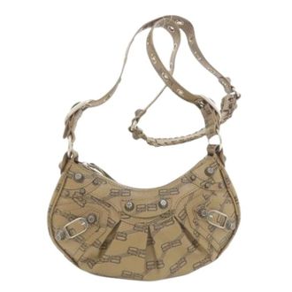 Balenciaga Sac bandouli&egrave;re vintage Pre-owned - Femme - Pre-owned - Brun - Taille: ONE Size