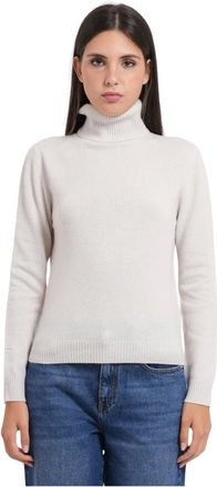 iBlues Femme, Pulls, Beige, Taille: 44 FR Col roul&eacute;s