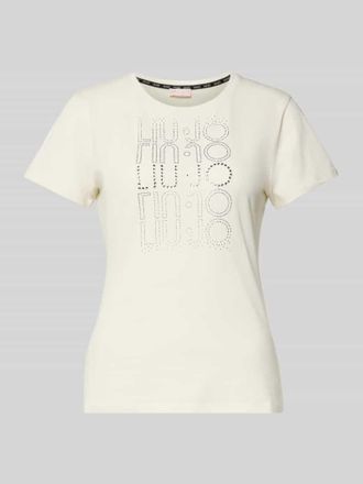 Liu Jo T-Shirt mit Strasssteinbesatz
