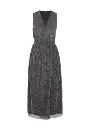 Faina Kleid Damen Silber