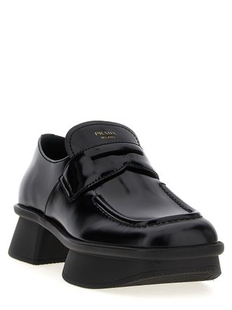 Prada Calfskin Slip-On Loafer - Black