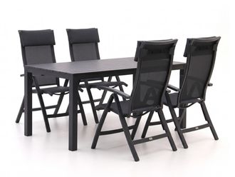 Bellagio la vita attrattiva Bellagio Lugo/Menzano 160cm dining tuinset 5-delig