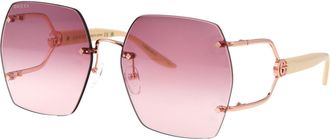 Gucci GG1562S Gradient Lens Sunglasses - Pink