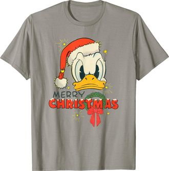 Disney Donald Duck Merry Christmas T-Shirt