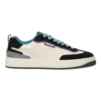 Kenzo Homme, Chaussures, Multicolore, Taille: 39 EU Leather Low Top Baskets