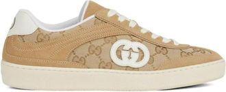 Gucci Low-Top Sneaker - Signature Gg Canvas Low-Top Sneakers - Gr. 36 (EU) - in Beige - f&uuml;r Damen