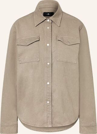 7 For All Mankind Bluse gruen