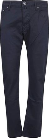 Jacob Cohen Homme, Pantalons, Bleu, Taille: W36 Pantalon Chino Slim