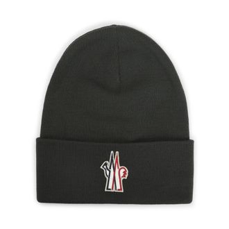 Moncler Gr&uuml;ne Winterm&uuml;tze Stilvolles Design - - Accessories - Herren - Gr&uuml;n - ONE SIZE