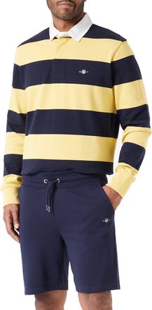 GANT Gant Herren Reg Shield Sweat L ssige Shorts, Evening Blue, XL EU