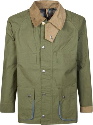 Barbour Homme, Vestes, Vert, Taille: M SGR Bedale Royal Base Cotone