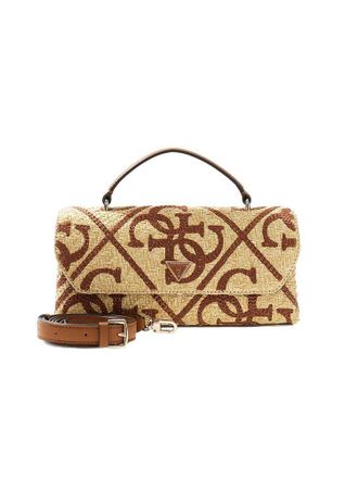 Guess Kirsten Top Handle Bag - Beige