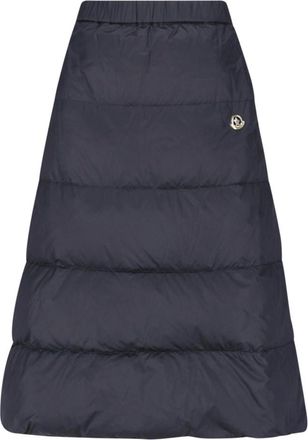 Moncler Gepichter Wendbarer Midirock