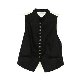 Jcsophie Femme, Vestes, Noir, Taille: 38 FR Linnea Waistcoat