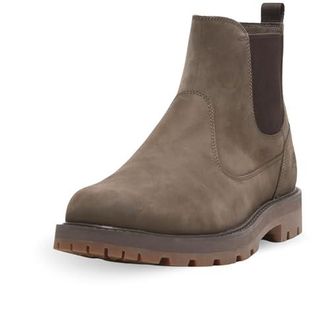 Timberland A6A4W Chaussures pour Hommes Marron Moyen Bottes en Cuir Nubuck Beatles 41.5