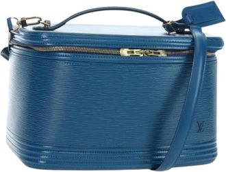 Louis Vuitton Pre-owned Sac Vanity Nice - Femme - Pre-owned - Bleu - Taille: ONE Size