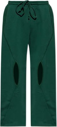 Dolce & Gabbana Homme, Pantalons, Vert, Taille: XL Pantalon de surv&ecirc;tement avec fentes d&eacute;coratives
