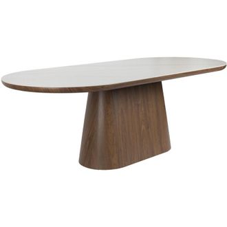 Bo&icirc;te &agrave; Design Table Design, Table &agrave; manger 6 personnes Almira Marron en Wood, BOITE A DESIGN