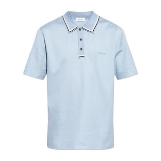 Ferragamo Logo Poloshirt - - Tops - Herren - Blau - L
