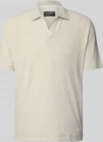 Marc O'Polo Regular Fit Poloshirt aus Baumwoll-Frottee