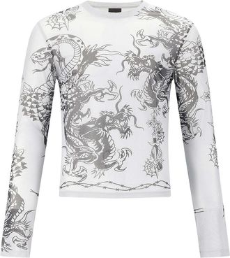 Ed Hardy Shirt Schlange und Drache