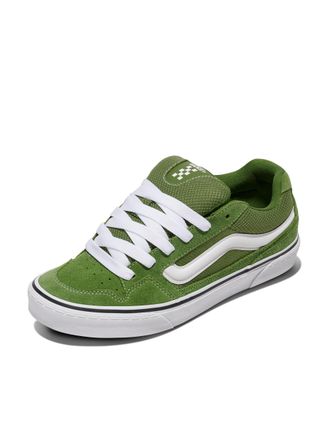 Vans Herren Caldrone Sneaker, Suede Mesh Twist of Lime, 40.5 EU