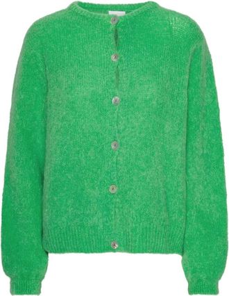 Americandreams Americandreams, Femme, Pulls, Vert, Taille: 40 FR Susan Alpaca Cardigan