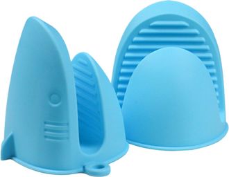 Generic Silikon Hitzebest&auml;ndige Klemme - Schutzzubeh&ouml;r f&uuml;r Backofen und Mikrowelle Hohe Hitzebest&auml;ndigkeit, rutschfestes Design, h&auml;lt Schalen und Teller fest 