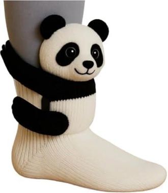 Generic Chaussettes tricot&eacute;es en forme danimal, chaussettes confortables pour femme, Animaux3, Taille Unique