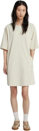 Max Mara Femme, Robes, Blanc, Taille: 44 FR Robe Courte en Jersey