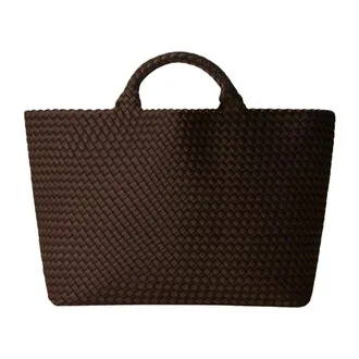 Naghedi Femme, Sacs, Brun, Taille: ONE Size Grand Tote Chocolat Sac &Eacute;l&eacute;gant