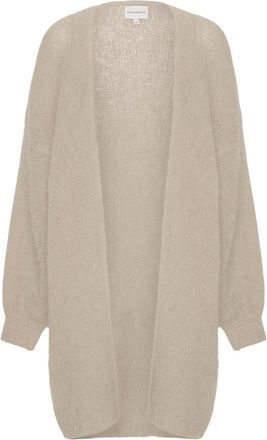 Americandreams Americandreams, Femme, Pulls, Beige, Taille: 42/44 FR Lee Midi Cardigan