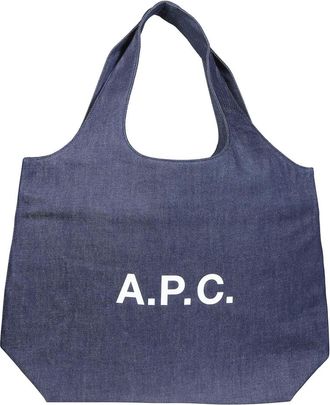 A.P.C. A.p.c., Femme, Sacs, Bleu, Taille: ONE Size Tote Ninon