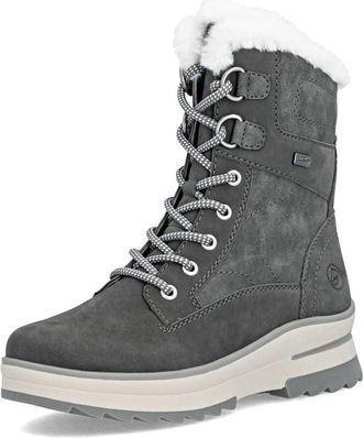 Remonte Damen Low-Top Sneaker D0700, Frauen Halbschuhe,lose Einlage,wasserabweisend,remonteTEX,Freizeit,sportlich,straßenschuhe,grau Kombi (45),44 EU