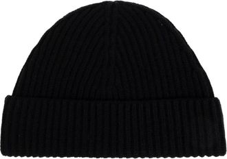 Jil Sander Homme, Accessoires, Noir, Taille: ONE Size Wool Beanie