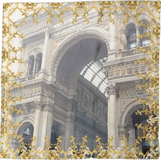 Dolce & Gabbana Printed Silk Scarf - Multicolor