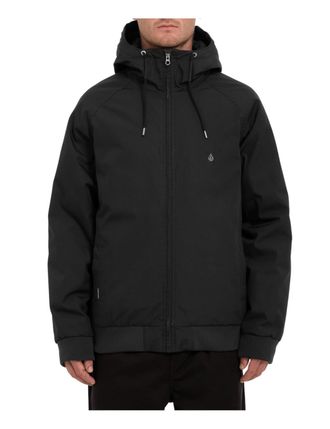 Volcom Unisex Hernan 5k Jacke Mantel, Schwarz, S