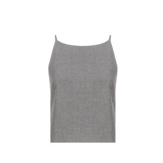 Saison 1865 Top Afi sans manches en laine m&eacute;lang&eacute;e