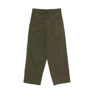 Nine In The Morning Femme, Pantalons, Vert, Taille: W30 Straight Pantalons