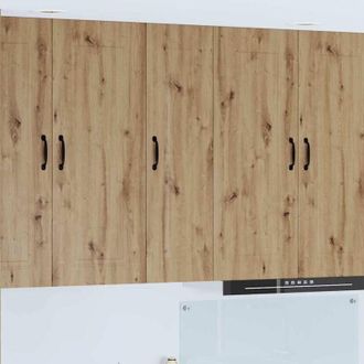 vidaXL vidaXL Armoire de cuisine Kalmar Ch&ecirc;ne artisanal 30 x 31 x 100 cm