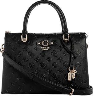 Guess sac &agrave; main sac &agrave; &eacute;paule bandouli&egrave;re Dita Multi Compartment Satchel Black Logo noir