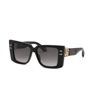 Roberto Cavalli Authentiques Lunettes Src056M 0700 - Femme - Accessoires - Noir - Taille: 54 MM