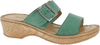 Andrea Conti Damen Pantolette, grün, 39 EU