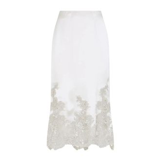 Ermanno Scervino Midi-Rock - - Skirts - Damen - Wei&szlig; - S