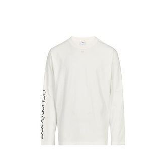 Courr&egrave;ges T-shirt &agrave; logo en coton