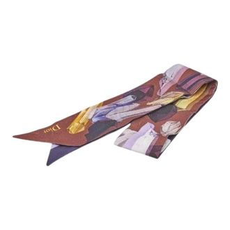 Dior Pre-owned Foulard Mitzah en Soie - Femme - Pre-owned - Multicolore - Taille: ONE Size