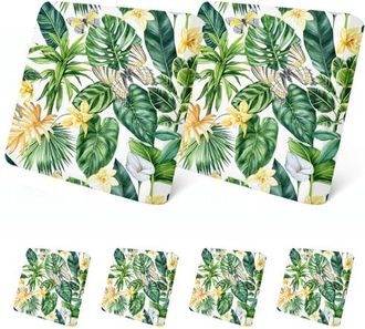 Shanna Housse De Canap&eacute; Extensible : 6 Pi&egrave;ces Imprim&eacute;es, Housse &Eacute;lastique Magique Super Douce pour Meubles Ext&eacute;rieurs (Motif-4)