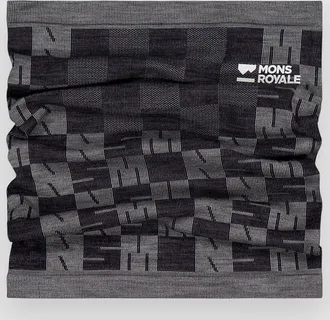 Mons Royale Ascender Merino Neck Warmer black
